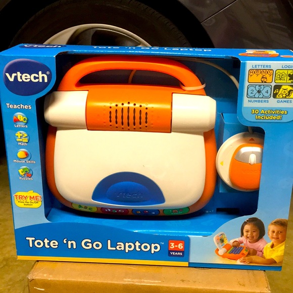 Toys | Vtech Tote N Go Laptop Age 36 | Poshmark